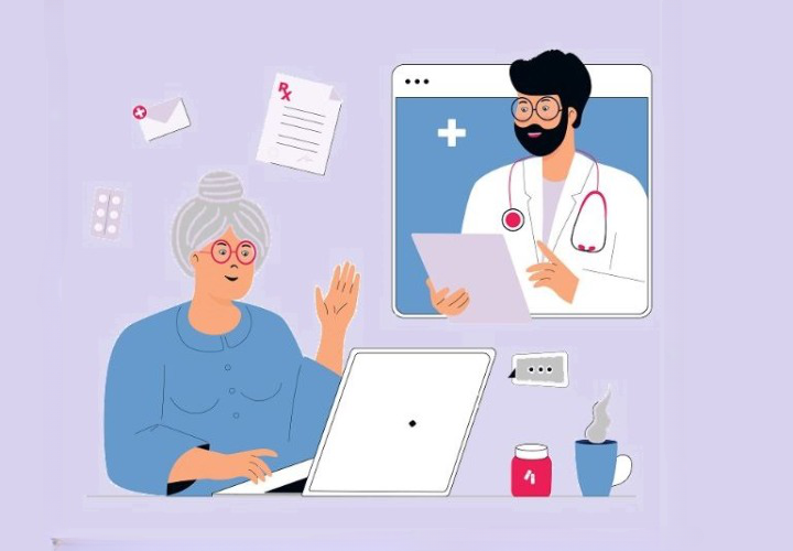 À distance, "le médecin ne palpe pas, mais il peut rendre des services ...